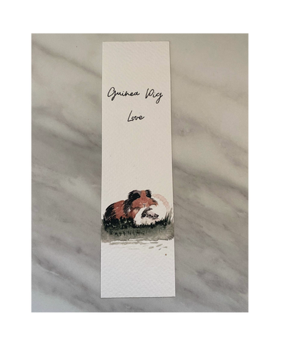 'Guinea Pig Love' Bookmark | Hoppy Pets