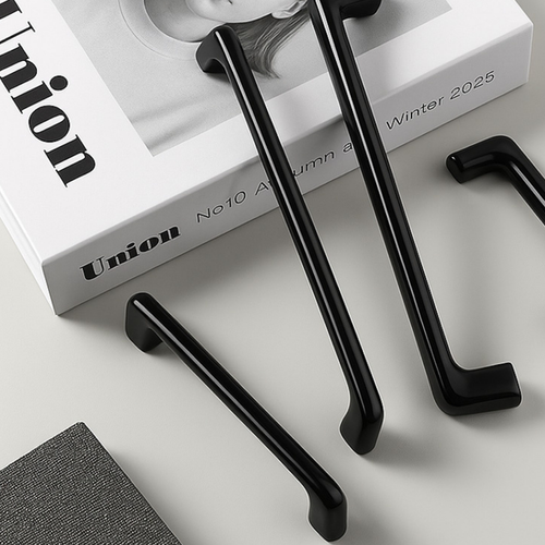 MODERN D HANDLE - MATT BLACK | Roco Fittings