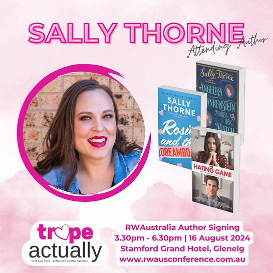 Events & Signings | SALLY THORNE AUTHOR