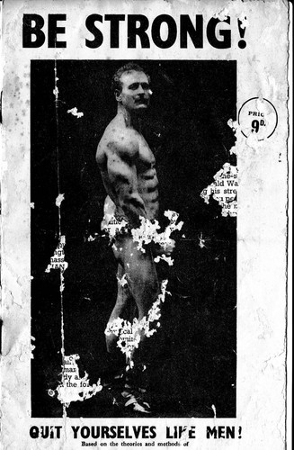 Be Strong Eugene Sandow 1920s ebooklet | Golden Era Bookworm