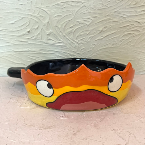 Calcifer Pan 1 | Wildflower Pottery