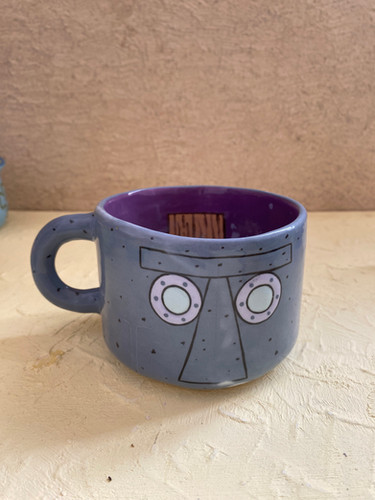 Squidward’s Bathroom Mug | Wildflower Pottery