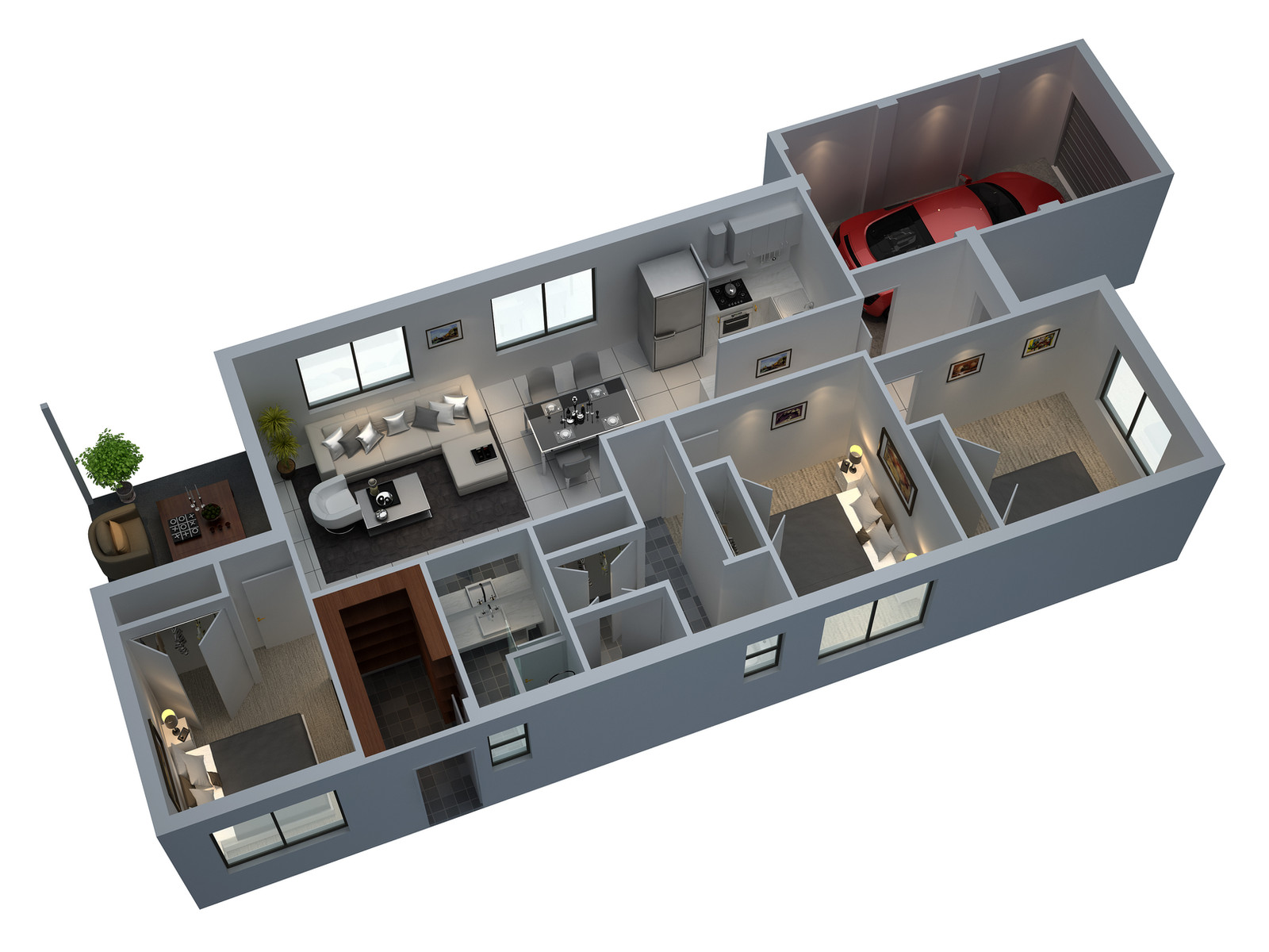 3D floor plan for Real Estate marketing - Perth WA