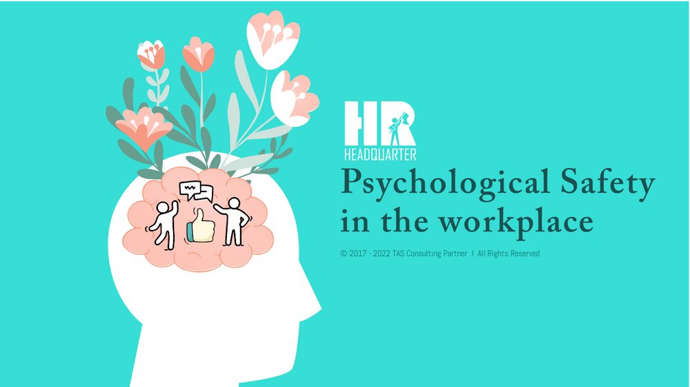 Psychological safety in the workplace