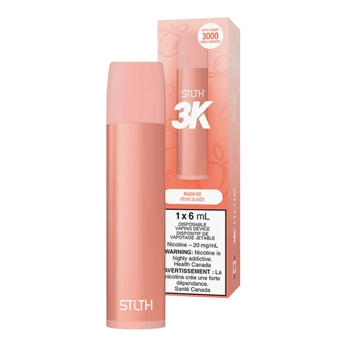 STLTH 3K - Peach Ice -Disposable Vape Device | KingVapes