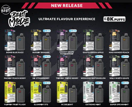 Flavour Beast Beast Mode 8K Disposable Vape | Shop Online & Save