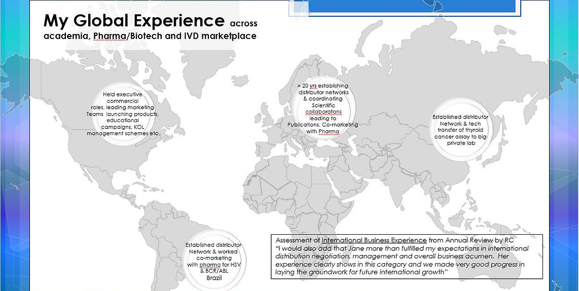Global Experience | myprofessionalsite