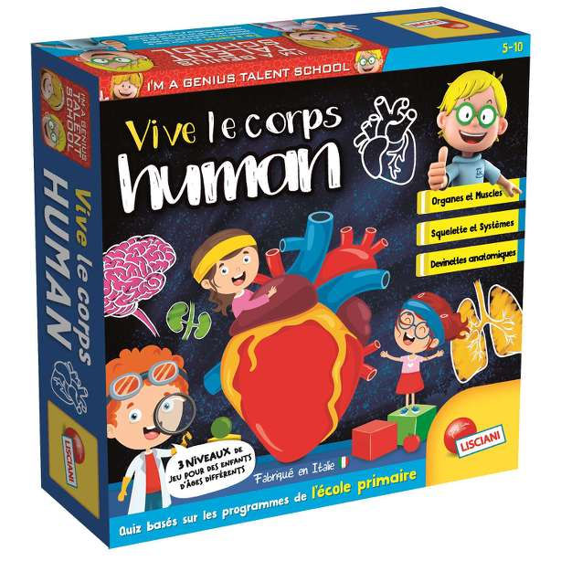 JEU EDUC I'M GENIUS LE CORPS HUMAIN GB | Centr'Affaires