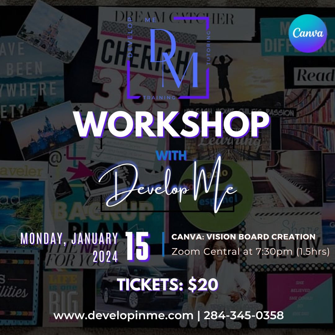 Canva: Vision Board | Develop Me