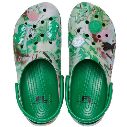 Crocs Classic Clog Futura Laboratories - Green Ivy | outcaststorebkk.com