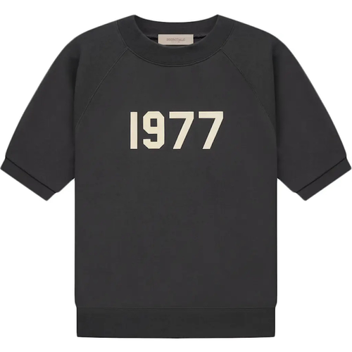 ESSENTIALS 1977 SWEAT TEE - IRON | outcaststorebkk.com