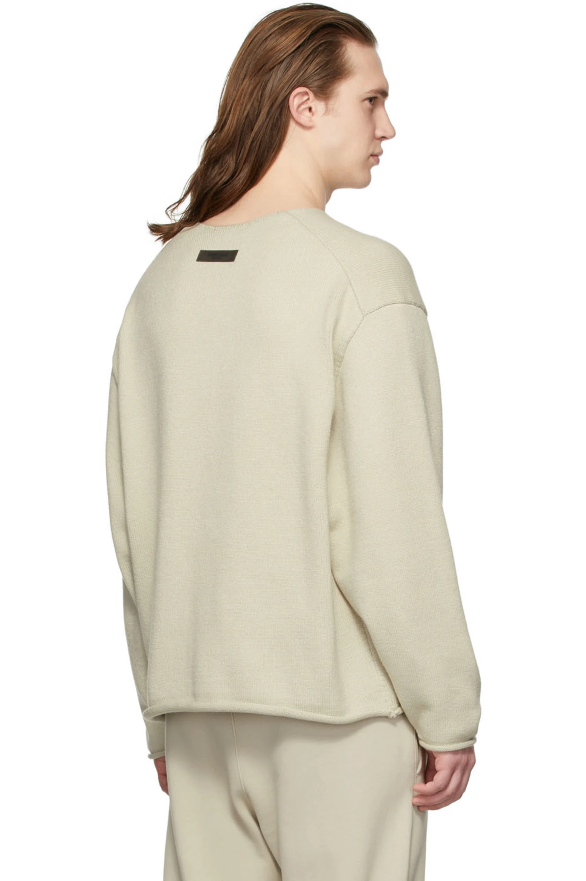 ESSENTIALS 1977 KNIT SWEATER - WHEAT | outcaststorebkk.com