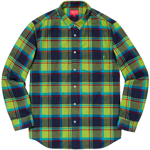 SUPREME PLAID FLANNEL SHIRT 2019 | outcaststorebkk.com