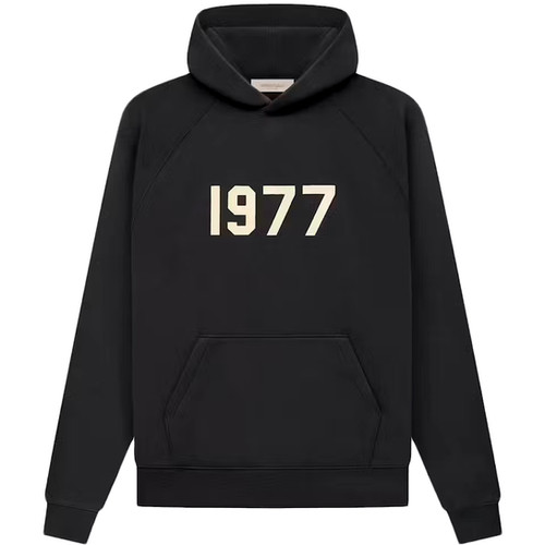 ESSENTIALS 1977 LOGO HOODIE - IRON | outcaststorebkk.com