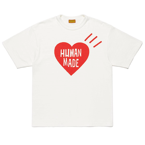 HUMAN MADE HEART TEE HM30TE026 | outcaststorebkk.com