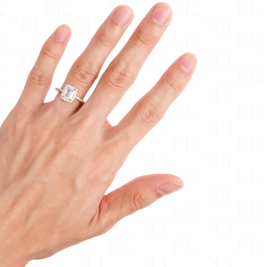 EK MALAYSIA Square Cubic Ring [R031] | outcaststorebkk.com