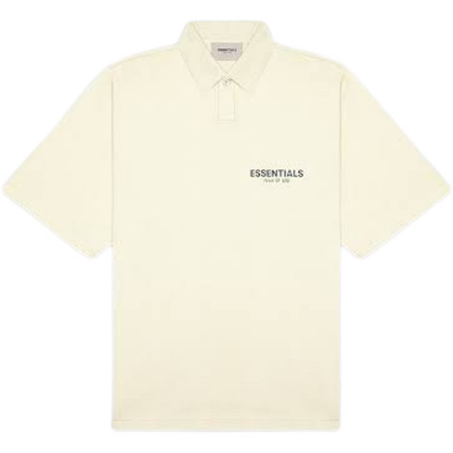 ESSENTIALS POLO TEE - CREAM | outcaststorebkk.com