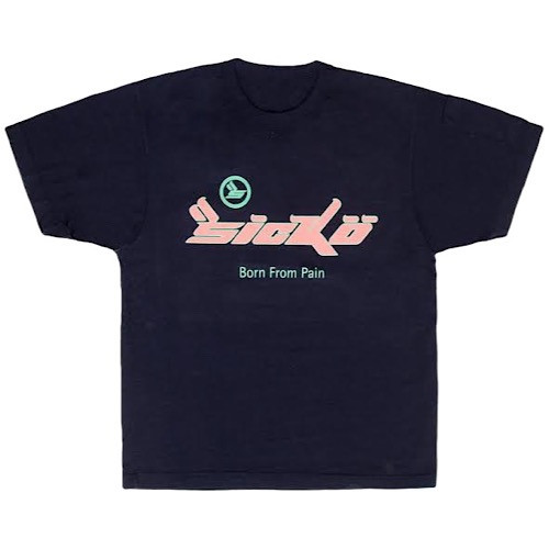 SICKO LOGO TEE (BLACK/PINK) | outcaststorebkk.com
