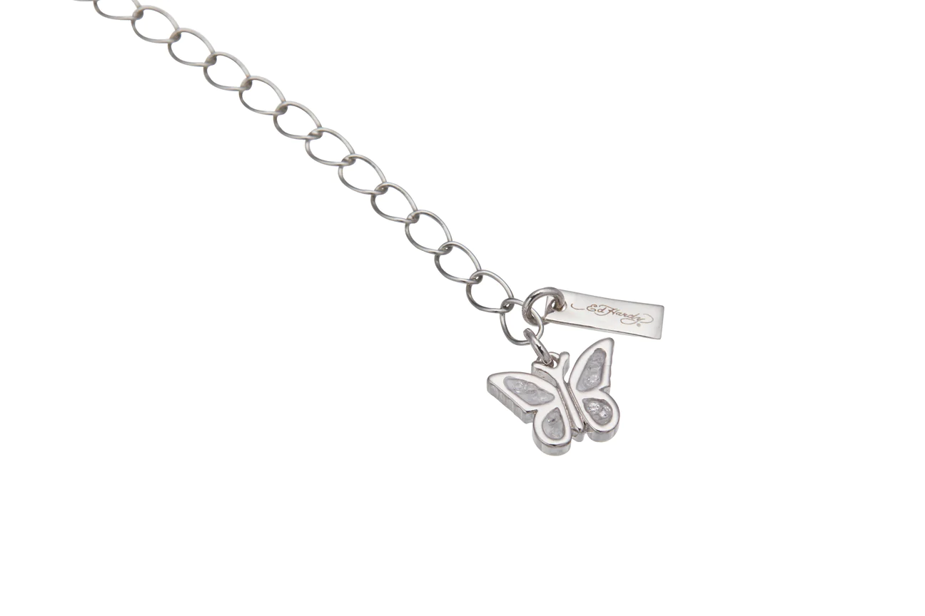 Ed Hardy RoseCross Angel SILVER | outcaststorebkk.com