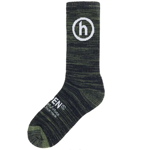 HIDDEN NY H LOGO SOCKS | outcaststorebkk.com
