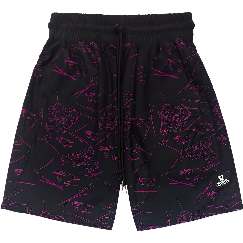 TZ DANGEROUS SURF TRUNKS (BLACK) | outcaststorebkk.com TZ DANGEROUS SURF TRUNKS (BLACK) | outcaststorebkk.com