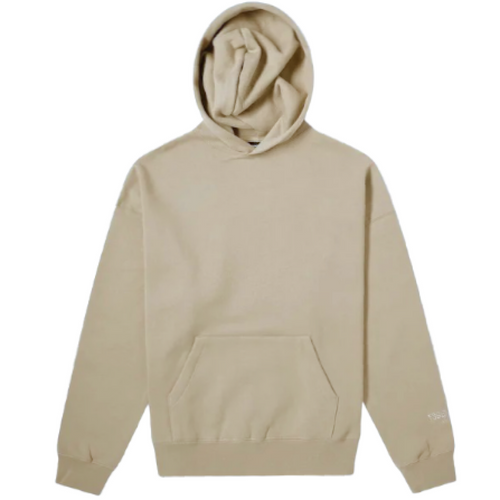 ESSENTIALS SOLID HOODIE [NO LOGO] - TAN | outcaststorebkk.com