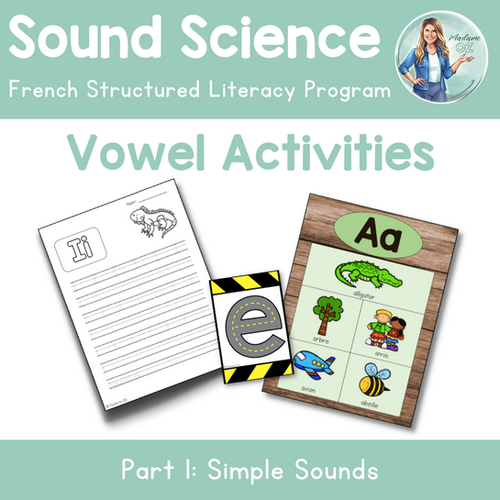 Vowel Activities | Madame Oz French Ed