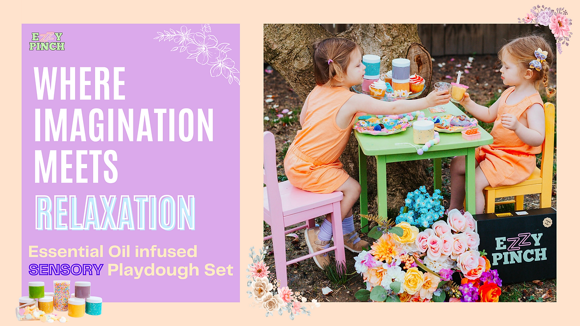 Ezzy Pinch - Essential Oils Sensory Playdough Set