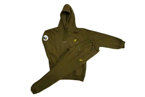 Olive Green Track Set | flashbrosinc