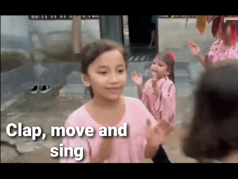 Use clap singing with movement for whole brain development of children ...