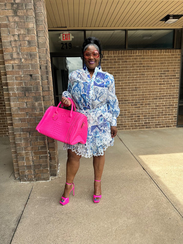 Blue & White Ruffle 2 Piece Set | Melanie Ann's Store