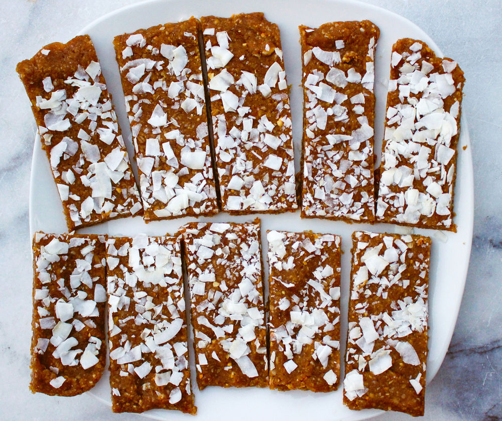 No Bake Peanut Butter Date Bars