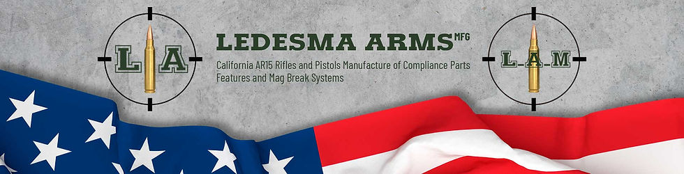 Ledesma Arms AR15/10 Featureless California Compliant Grip w/ MAG ...