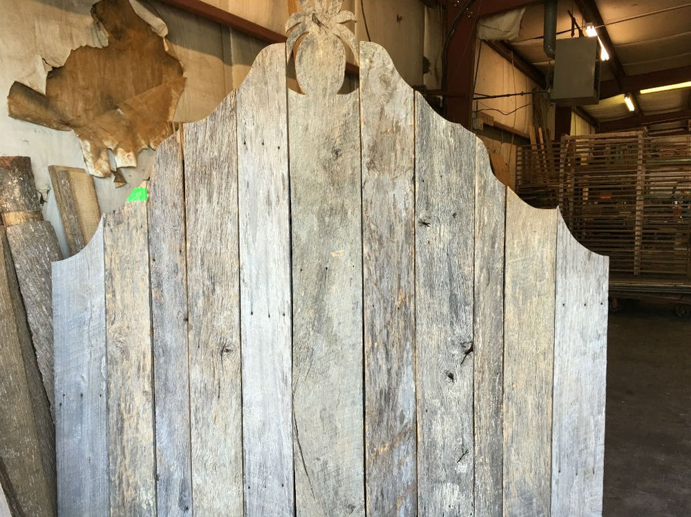 Unique Reclaimed Barnwood Headboard