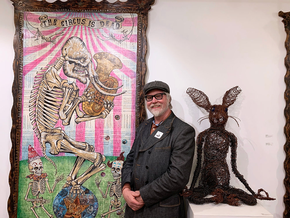 Josh Cote | Exhibition Recap | MeetTheArtist | Bunnies and Bogies