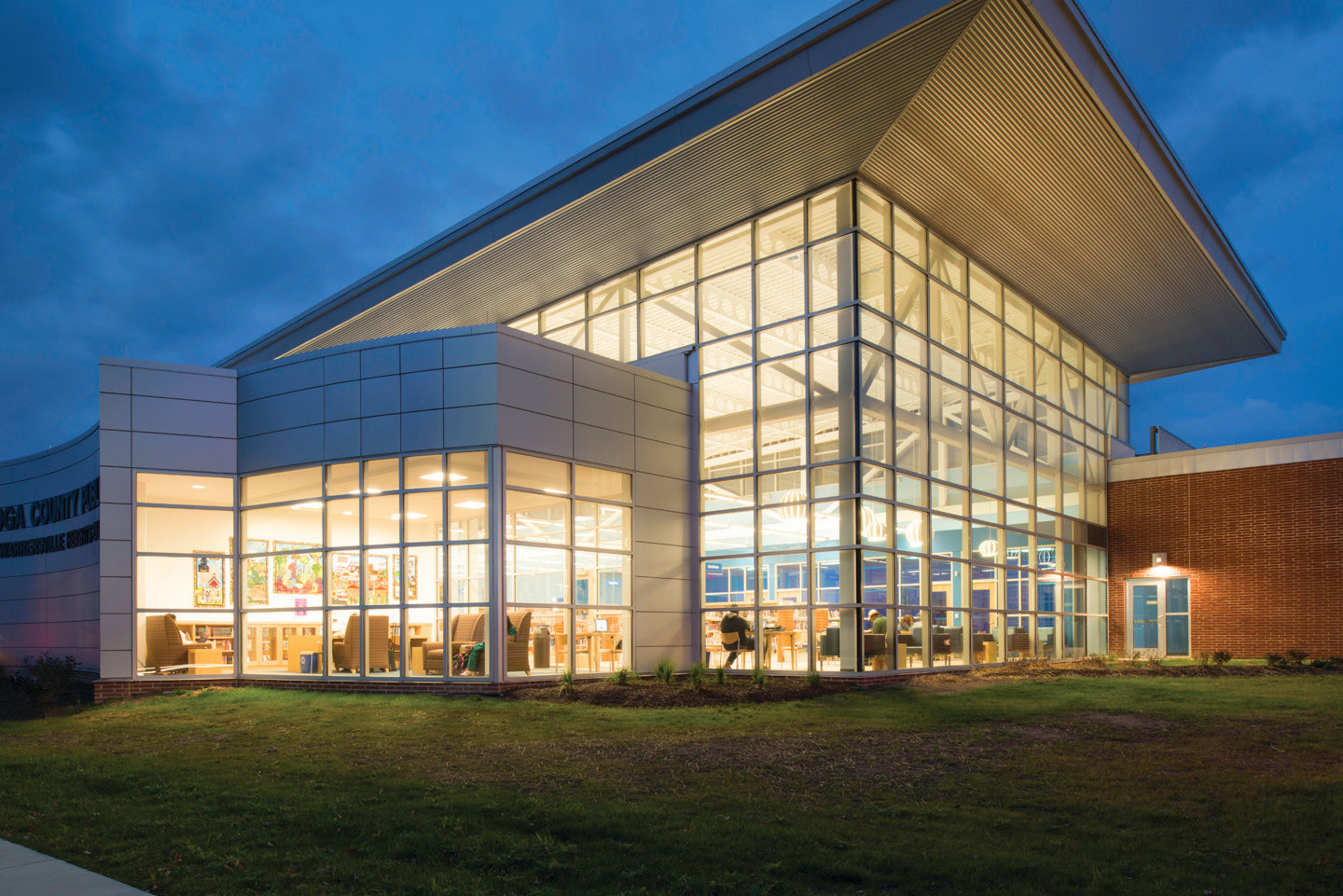 WARRENSVILLE HEIGHTS BRANCH | HBM Architects