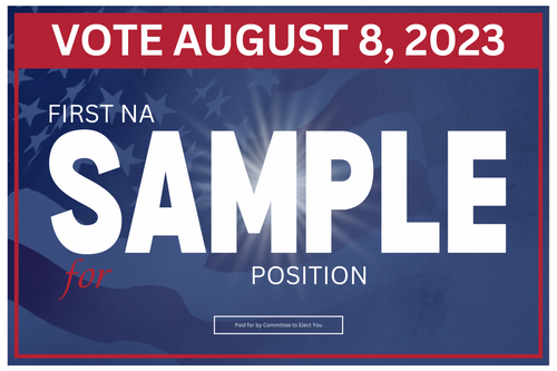 [Additional/Reorder] 100 Yard Signs | nexiWorks