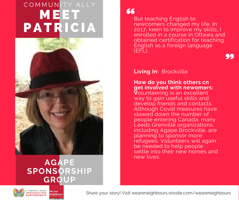 Meet Patricia: Volunteering to Help