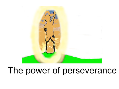 The power of perseverance mug | PunkCockerAnimations