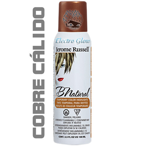 Spray Cobre Cálido Color Temporal para Cabello Importado Jerome Russell ...