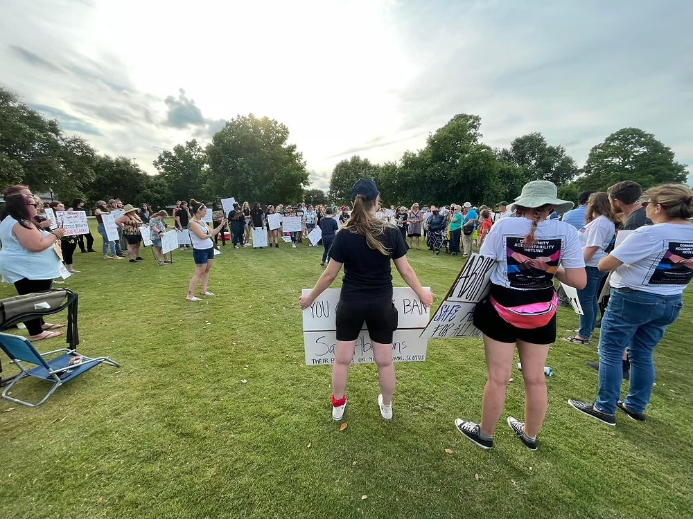 Meredith Alumna Leads Abortion Rights Protest