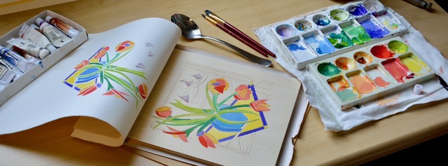 Artist Suzanne Packer: How to Make a White-Line Woodblock Print