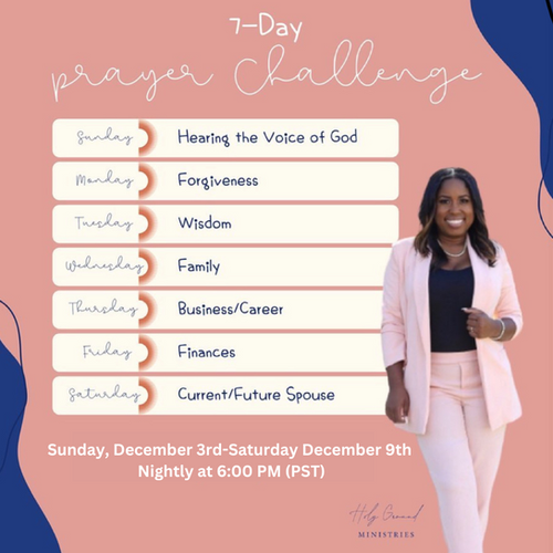 7-Day Prayer Challenge Replay | Jazlyn Denise