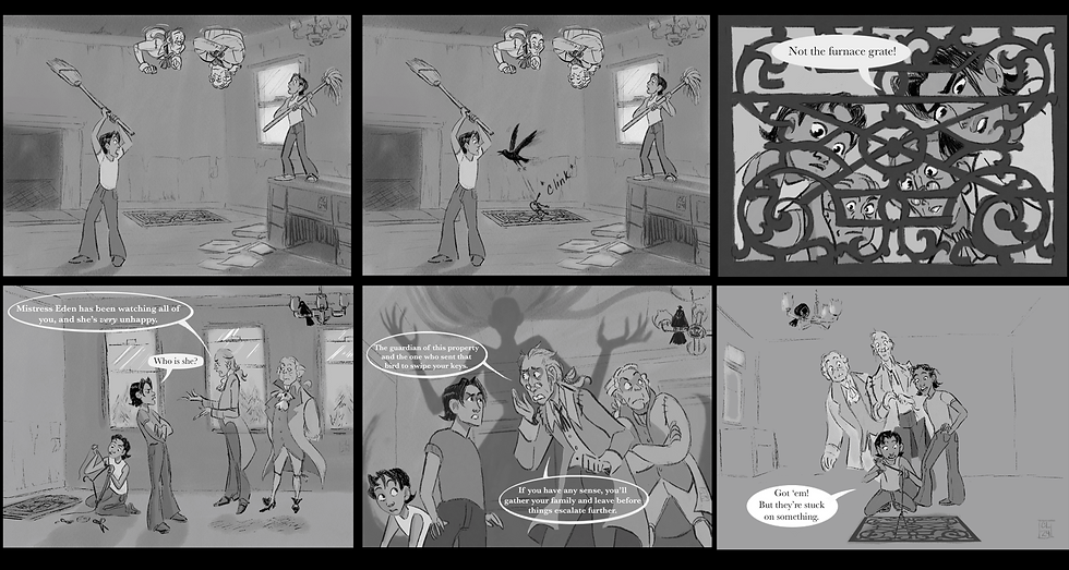 Storyboards Claire Layne