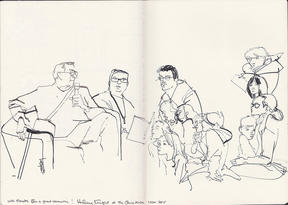 Hilary Knight at the Eric Carle Museum