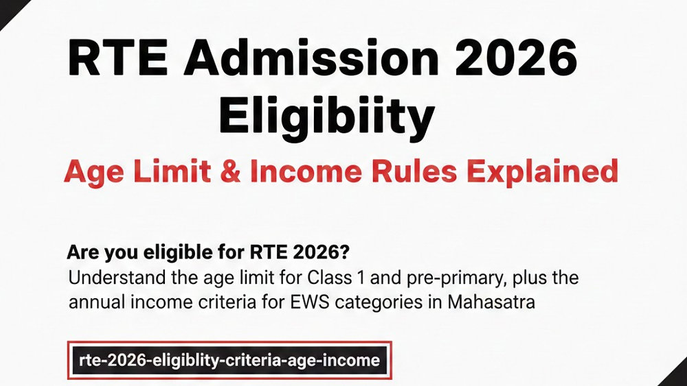 RTE Admission 2026 Eligibility: Age Limit & Income Rules Explained