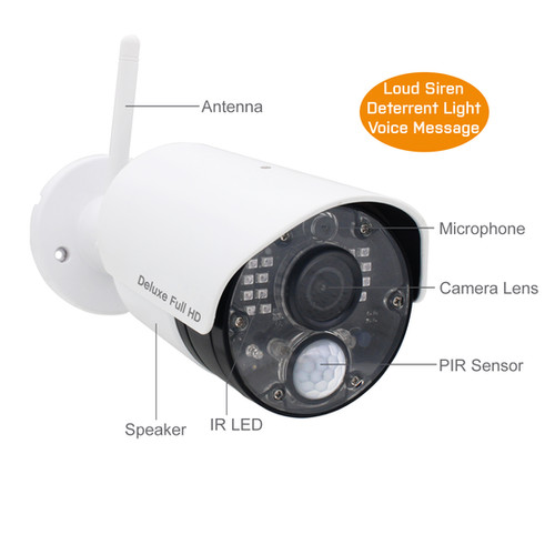 DMSCAM3 - Digital Wireless Day Night Camera with PIR and IR LEDs | Voltek