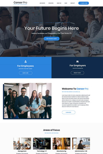 Wix Job Search Template | Wix Job Recruiter Template | Wix Pro Themes