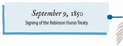 Robinson Huron Treaty 1850 | Ontario