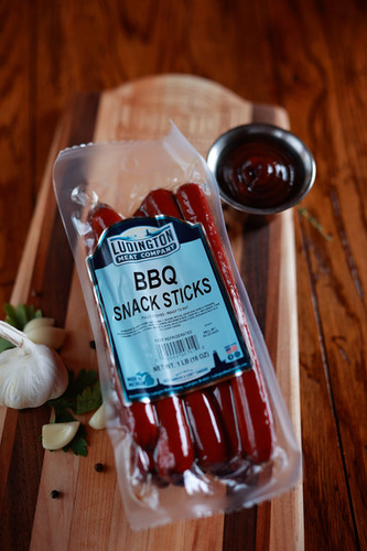 BBQ Snack Sticks | Ludington Meat Co